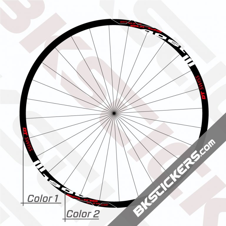 DT Swiss custom bicycle stickers decals