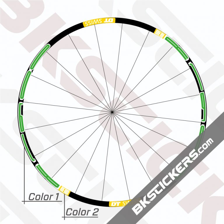 DT Swiss custom bicycle stickers decals