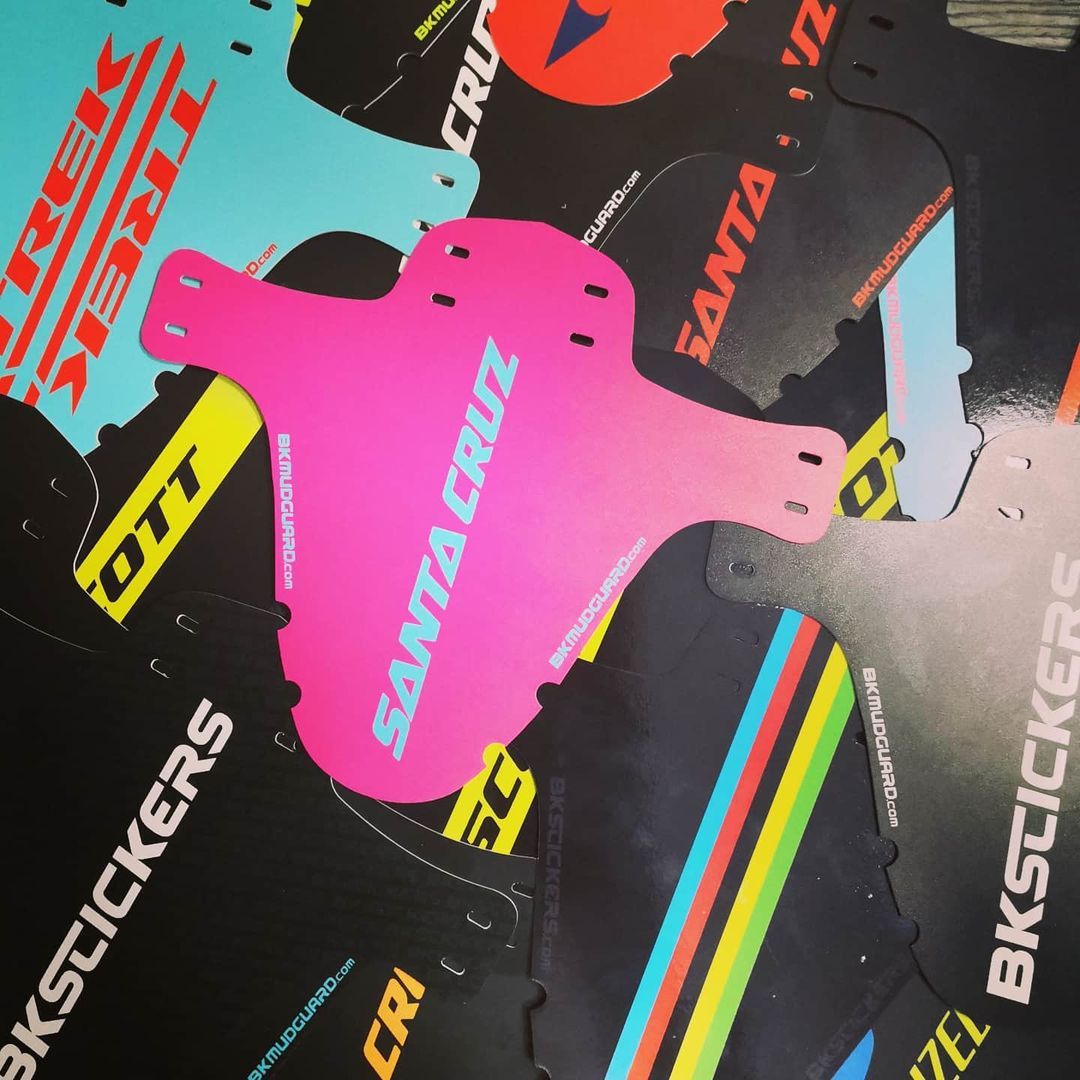 Face Mudguard Brand Custom Skin - BkStickers - customized mudguard